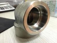 China 90 Degree Forged Steel Pipe Fittings Elbow 1 / 2 Inch Npt A182 F11 for sale