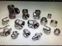 China Street Elbow Forged Carbon Steel Pipe Fittings UNS N00825 INCOLOY 825 Material for sale