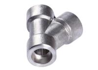 China 9000lb Forged Steel Pipe Fittings Tee Y Type ANSI B16.11 Standard for sale