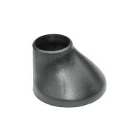 China A234 Wpb Steel Pipe Reducer , Black Painting Eccentric Butt Weld Reducer for sale