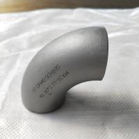 China Sch80 Stainless Steel Pipe Fittings Elbow 90 Degree ASTM WP304 for sale