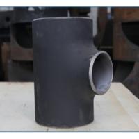 China Seamless Butt Weld Reducing Tee Sch40 Dn50 ANSI ISO Standards for sale