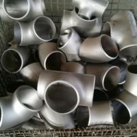 China 10 Inch Sch40 Steel Pipe Tee Fittings Asme B16.9 Astm A403 Alloy Material for sale