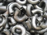 China 180 Degree Carbon Steel Pipe Elbow Seamless With Forging Machining Process for sale