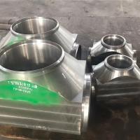 China 60 Degree Steel Pipe Fittings Tee Wp91 F60 24 Inch ISO Certification for sale