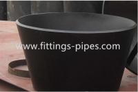 China Black Painting Steel Concentric Reducer , Stainless Tube Reducer SCH40 SCH60 for sale