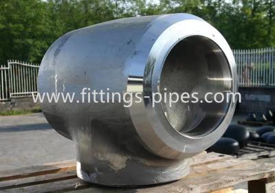 China 6 Inch Sch40 Steel Pipe Tee Fittings A335 P11 Alloy Material for sale