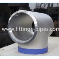 China 6 Inch Sch40 Steel Pipe Tee Fittings A335 P11 Alloy Material for sale