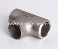 China 304l 316l Stainless Steel Pipe Tee Butt Weld Sch10s Sch20s Sch30s for sale