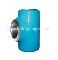 China A234 Wp92 Steel Pipe T Fitting , Asme B16.9 Pipe Fittings Tee for sale