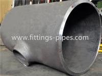 China Steel Pipe Tee Fittings 44 Inch Alloy Steel Reducing Tee Sch40—Sch160 Wall Thickness for sale