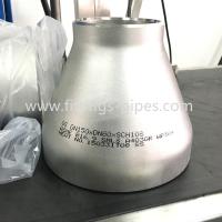 China Ss304l Ss316l Stainless Steel Tube Reducer , Eccentric Reducer Pipe Fitting for sale