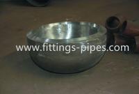 China Alloy Material Steel Pipe End Cap For Petroleum SCH5S Wall Thickness for sale