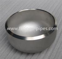 China Welded Steel Pipe End Cap Astm A234 Wp22 Wp5 Wp9 SCH5S Wall Thickness for sale