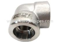 China High Precision Forged Steel Pipe Fittings , Butt Weld Elbow 90 Degree for sale