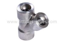 China Forged Steel 45 Degree Elbow Fitting 4 Inch Asme B16.11 Uns N4400 Material for sale