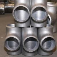 China Astm A234 Alloy Steel Tee , But Weld Fittings Wp12 Wp22 Wp91 for sale