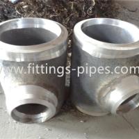 China Asme B16.9 Carbon Steel Tee 1/2