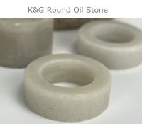 China Round oil stone, Sharpening stone, Polishing stone, Lapping stone for Knife edge honing for sale
