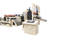China 400mm Width Servo Roller Decoiler Straightener Feeder Sheet Metal Coil Process for sale