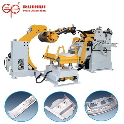 China Automation Nc Servo Decoiler Straightener Feeder Uncoiler Hydrauilc for sale