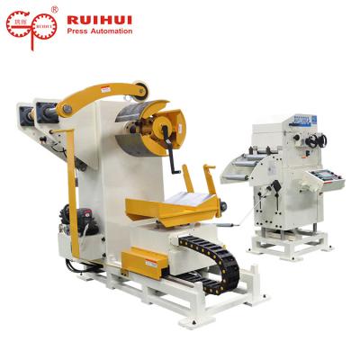 China Auto stainless coil steel Metal Sheet Straightening Machine 400mm for sale