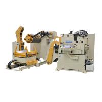 China Nc Servo Automatic Feeding Machine Sheet Metal Decoiler Straightener Feeder For Stamping for sale