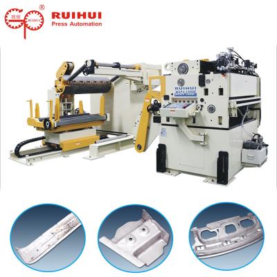 China Electric Eye Loop Control Power Press Decoiler Straightener Feeder Width 1300mm for sale