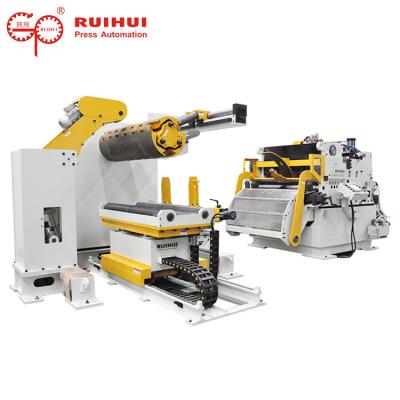 China Precision Coil Decoiler Straightener Feeder For Metal Stamping / Stainless Steel for sale