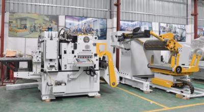 China 3 In 1 Nc Servo Decoiler Straightener Feeder Hydrauilc For Punching System MAC4-1300F for sale