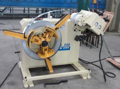 China Coil Feed Line -2 In 1 Decoiler Strip Straightener Machine For Roll Material for sale