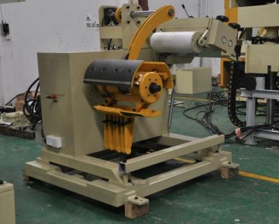 China Hydraulic Decoiler Machine Strip Straightener Machine For Metal Stamping for sale