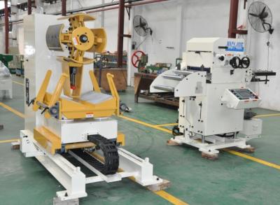 China Excellent Performance 3 in 1 Decoiler Straightener Feeder For Plate Metal Materials for sale