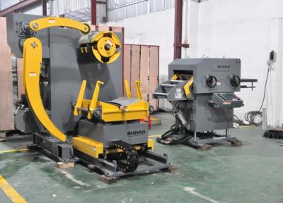 China Automatic Sheet Metal Coil Decoiler Straightener Feeder For Automotive Stamping Parts for sale