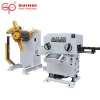 China Coil Steel Decoiler Straightener and Feeder for Blanking Line（MAC2-500） for sale
