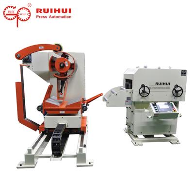 China General Machinery Fine Blanking Press Feeding Equipment / Steel Coil Straightener 0.3~3.2mm for sale