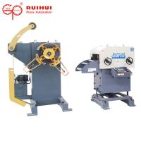 China Decoiler Coil Feeder Straightener For Press Feeder With Color LCD Display for sale