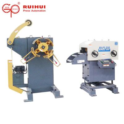 China Decoiler Coil Feeder Straightener For Press Feeder With Color LCD Display for sale