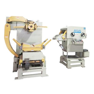China Automatic Nc Coil Feeder Straightener And Decoiler 3 In 1 Machine With Hydraulic Care for sale