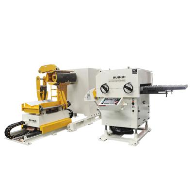 China 3 In 1 Combined Feeder Decoiler And Straightener For Steel Coil Flattening for sale