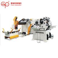 China Stable Brake Decoiler And Straightener For Automatic Punching Press Machine for sale