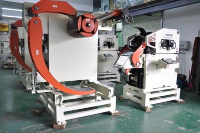 China Metal Processing Decoiler Straightener Feeder For Coil Lines Manufacturer for sale