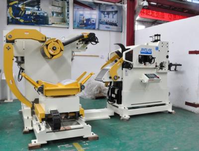 China Stamping Equipment Punch Uncoiler Straightener Feeder For Blanking Machine for sale