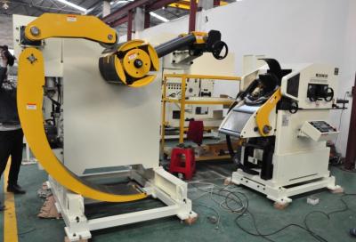 China NC Servo Roll Feeder Machine Decoiler Straightener For Metal Sheet Strip Roll for sale