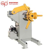 China Heavy Load Hydraulic Uncoiler Machine For Motorized Press Feeding Line for sale