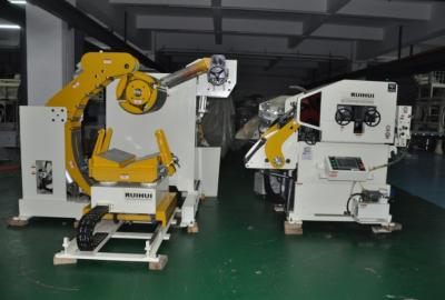 China Metal Coiled Material Decoiler  And Straightener Feeder 3 In 1 Machine for sale