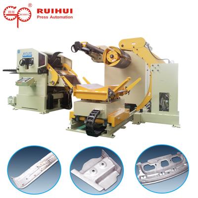 China RUIHUI Coil Feeder Straightener Servo Feeder Width 800mm , Thickness 6mm for sale