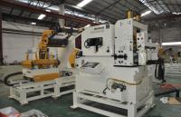 China Coil Decoiler Straightener Feeder 3 In 1 Machine 0.6-6.0mm Single Head With Cantilever for sale