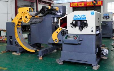 China Stamping And Processing 3 In 1 Coil Straightener Feeder Decoiler , Servo Roll Feeder for sale