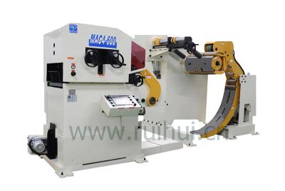 China 600mm Stock Width Decoiler Straightener Feeder With Strong Security And Flexible Operation for sale